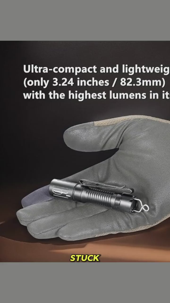 E3R Nova- 820 Lumen Rechargeable Flashlight – Powertac